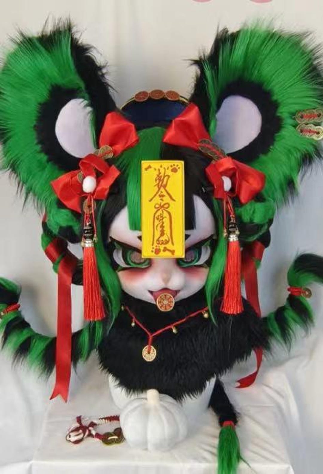 Kig New Chinese Style Fursuit Head Furry Fursona Fantasy Creatures - Etsy