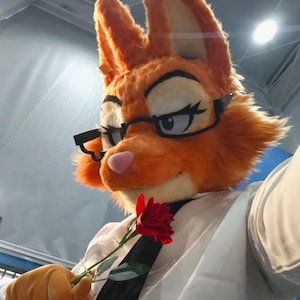 The Bad Guys 2 Diane Foxington Fursuit Head Furry Fursona Fantasy ...