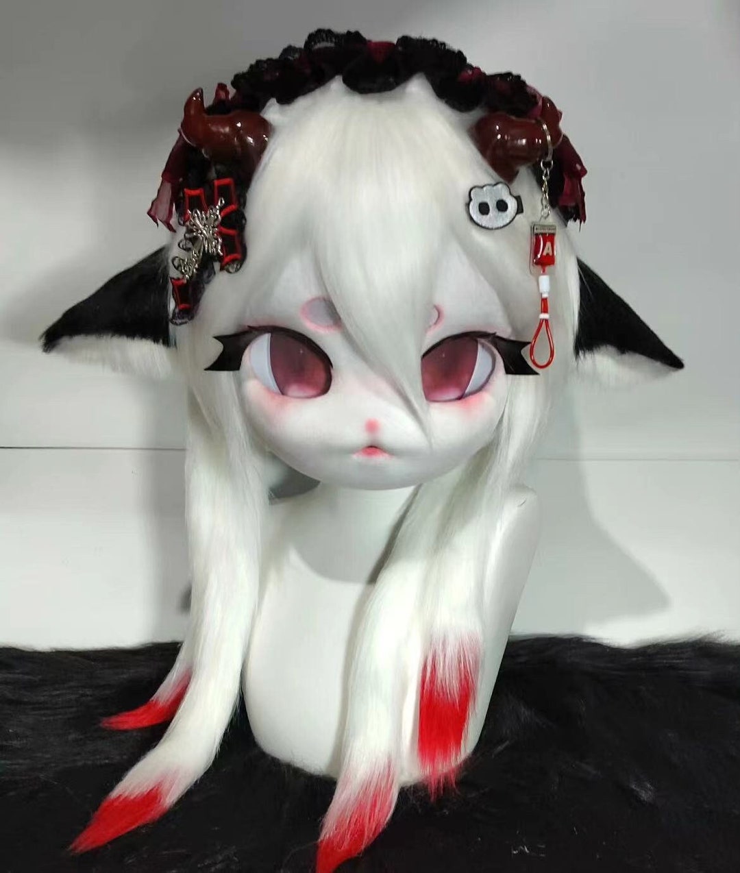 Kig Goth Sheep Fursuit Furry Fursona Fantasy Creatures - Etsy