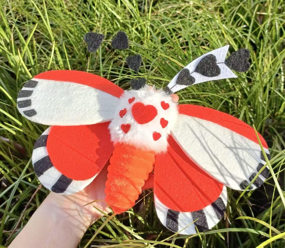 Handmade Valentino Moth Plushie From Hazbin Hotel - Etsy