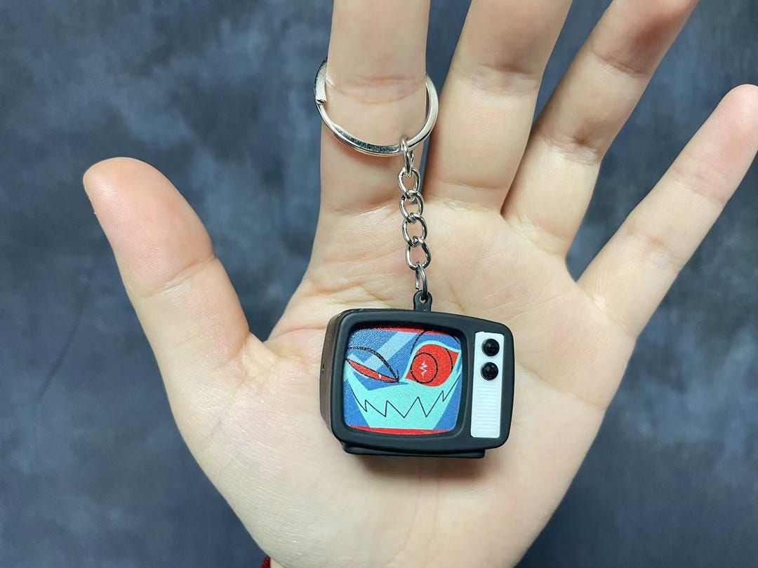 Hazbin Hotel Vox Key Chain CUTE - Etsy