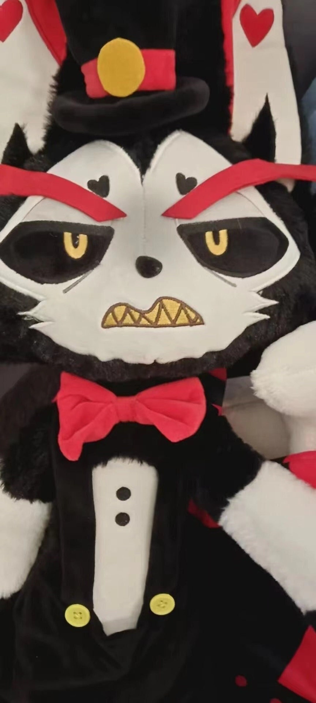 Husk Plush Cotton 60cm Hazbin Hotel Doll - Etsy