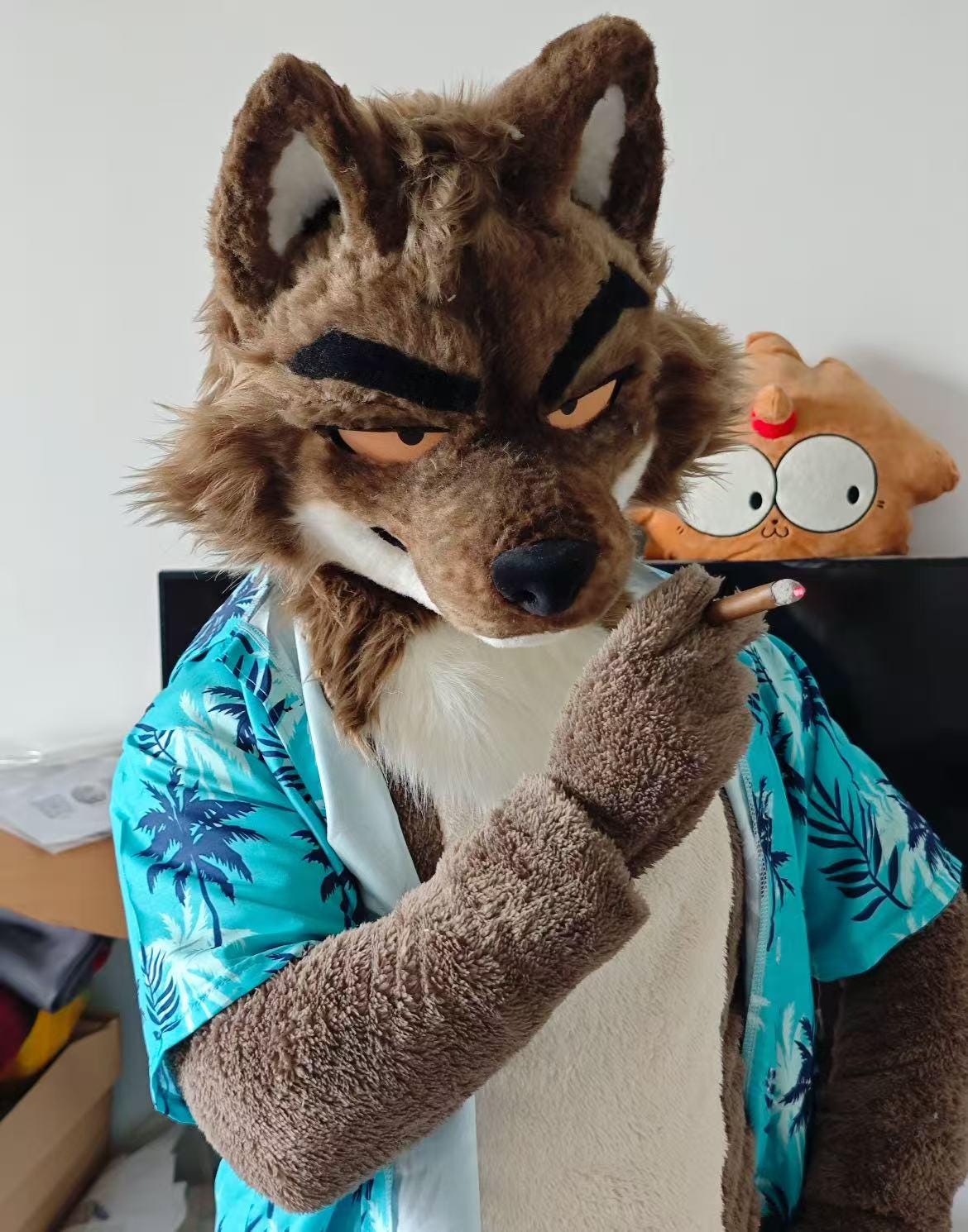 The Bad Guys 2 Mr. Wolf Fursuit Head Furry Fursona Fantasy Creatures - Etsy