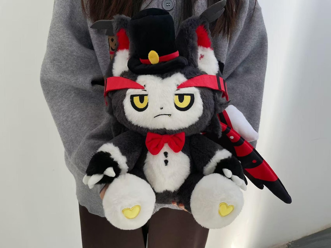 Husk Plush Cotton 32cm Hazbin Hotel Doll - Etsy