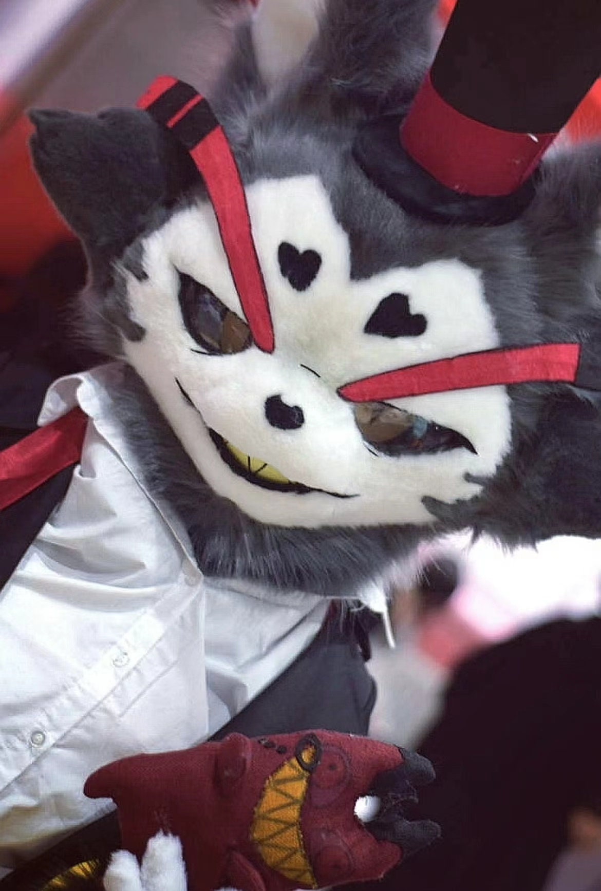 Husk Hazbin Hotel Kig Style Fursuit Fursuit Head Base Cosplay Fantasy ...