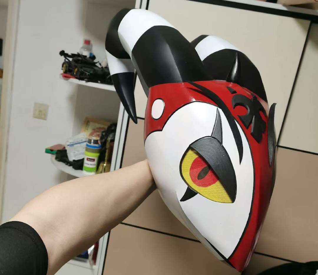 Helluva Boss Blitzo Fursuit Head Style Head Mask - Etsy