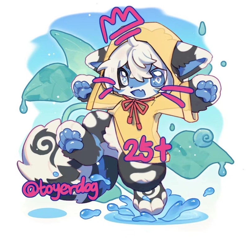 Fursona Profile Pic Commission Custom Cute Furry Art - Etsy