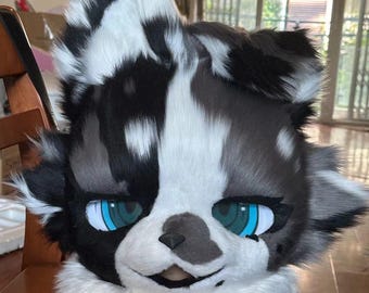 Spot Fursuit Border Collie Puppy Fursona Fursuit Realistic Cospaly ...