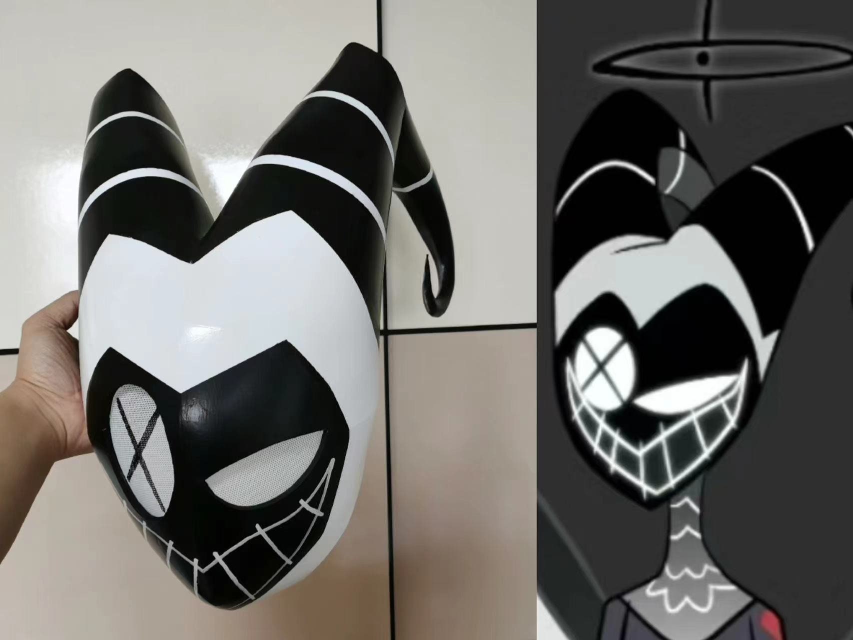 Hazbin Hotel Lute Fursuit Head Mask - Etsy UK