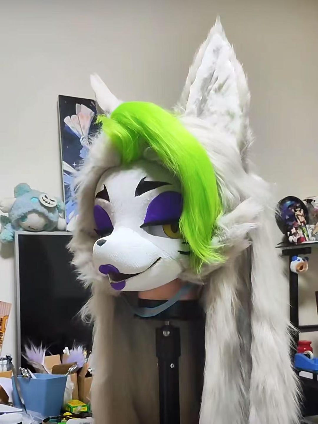 Roxanne From Fnaf Fursuit Head Style Fursuit Furry Fursona Fantasy ...
