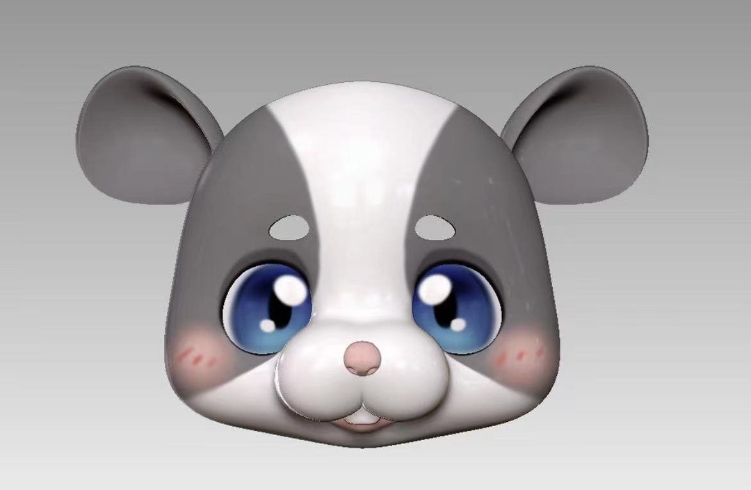 Kemono 3D Fursuit Head Base Stl OBJ File 3D Printing File - Etsy