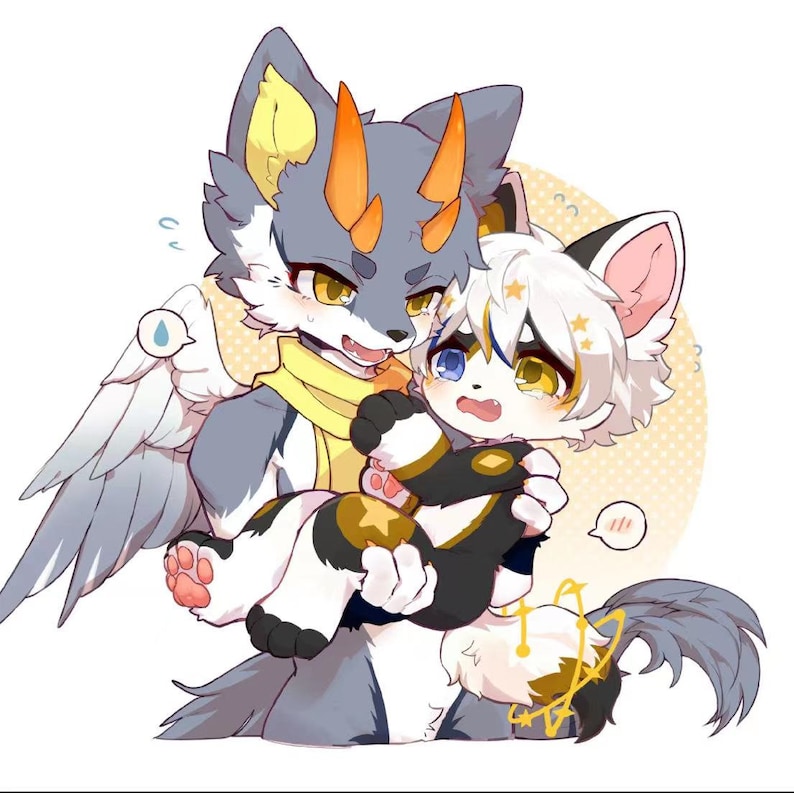 Custom Fursona Art, Cute Furry Profile Pic Commission - Etsy