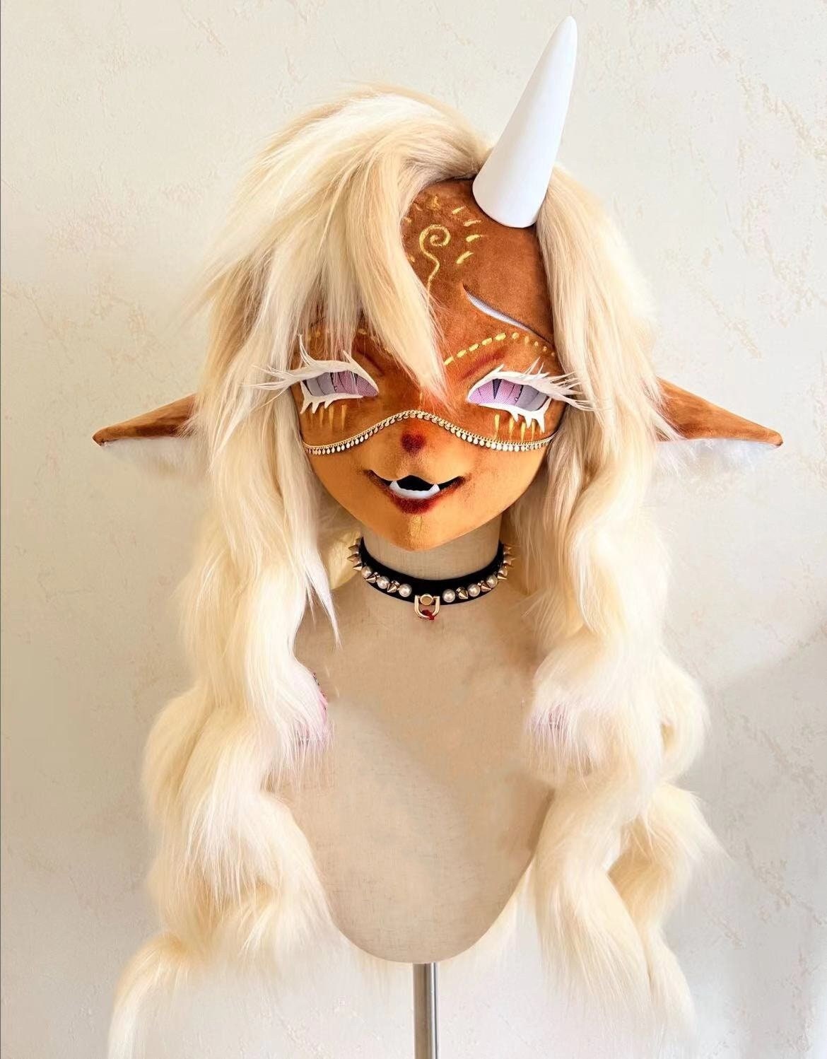 Kig Yandere Sacrifice Lamb Dark Skin Fursuit Furry Fursona Fantasy ...