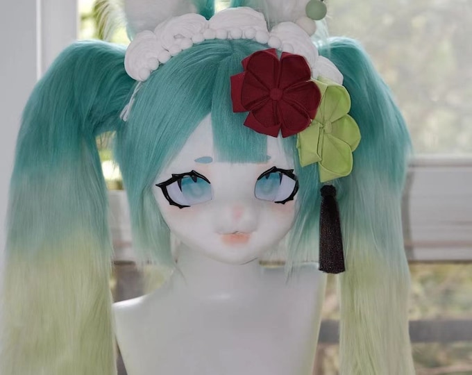 Kig Matcha Hatsune Miku Fursuit Furry Fursona Fantasy Creatures - Etsy