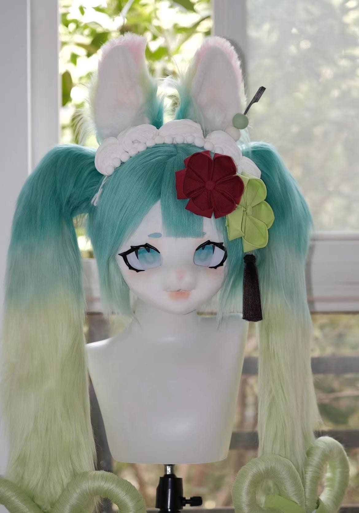 Kig Matcha Hatsune Miku Fursuit Furry Fursona Fantasy Creatures - Etsy