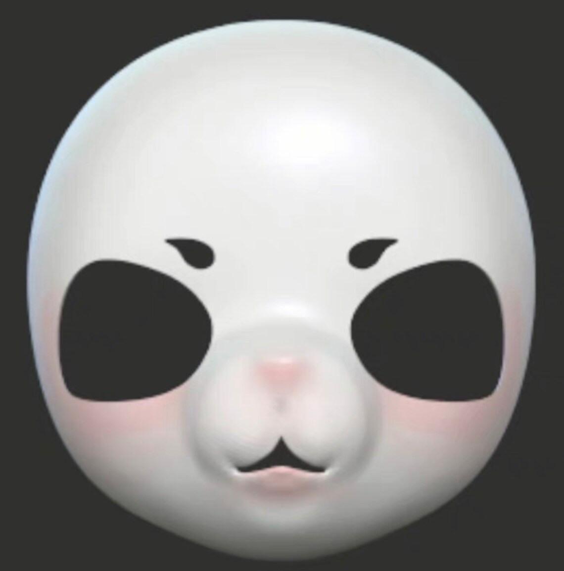 Kemono 3D Fursuit Head Base Stl OBJ File 3D Printing File - Etsy