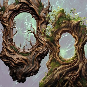 Root Frames Clipart Various Shaped Frames Clipart Bundle Fantasy Frames ...