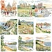 JPEG Watercolor United Kingdom Clipart Bundle USA Clipart City Clipart ...