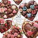 Chocolate Heart Clipart Bundle Valentine Clipart PNG Commercial Use ...