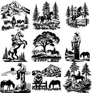 50 Western Ranch Svg, Dxf, Eps, Ai, Pdf, Jpg, Png Western Svg, Cowgirl ...