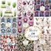 PNG Vintage Lace Borders Clipart Bundle Scrapbook Embellishments Png ...