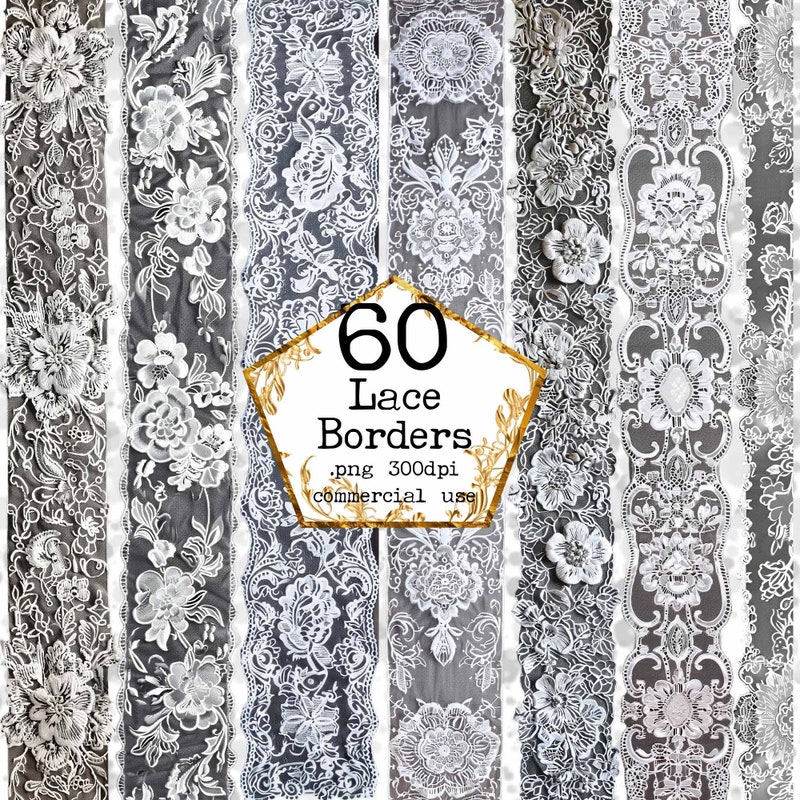 Lace Borders - Etsy