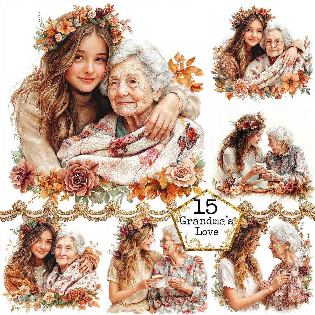 JPEG Watercolor Mother's Day Clipart Bundle Love Clipart Best Mom Gift ...