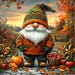 JPEG Hallo Fall Gnome Illustration Bundle Backgrounds Pumpkin Harvest ...
