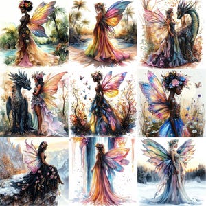 JPEG Chocolate Rainbow Fairy Clipart Fantasy Fairy Magical Diva ...