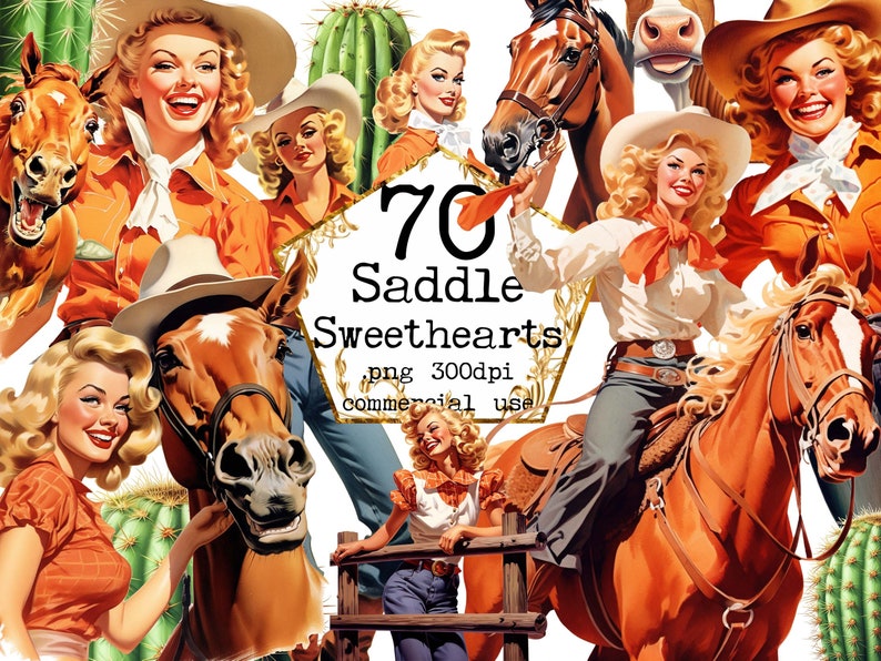 PNG Cowboy Pin-up Girls Clipart Png,hors3, Cow, Western Clipart ...