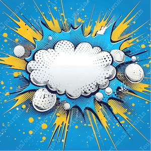 JPEG Comic Bursts Background Pop Art Comic Style Backgrounds Fantasy ...