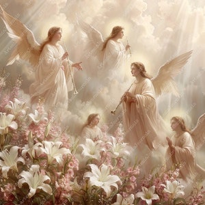 JPEG Angels Images JPEG Instant Download Digital Backgrounds Commercial ...