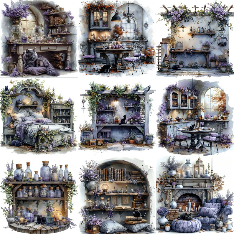 Shabby Chic Cozy Witch Corner JPEG Cozy Corner Cozy Interiors House ...