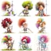 JPEG Whimsical Knight Clipart Bundle Quirky Knight Medieval Clipart ...