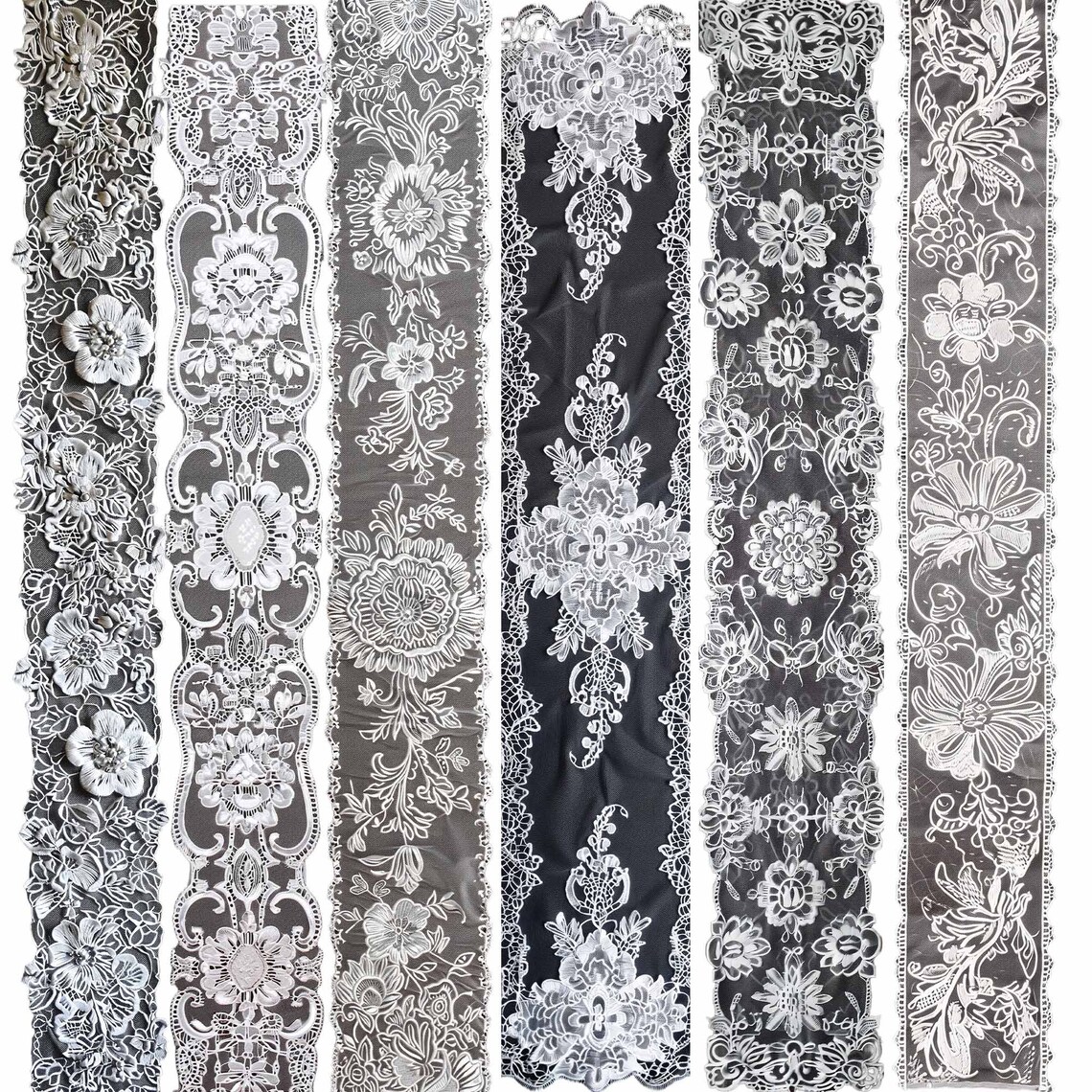 PNG Vintage Lace Borders Clipart Bundle Scrapbook Embellishments Png ...