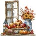 PNG Harvest Display Clipart Bundle Autumn Harvest Clipart Fall Clipart ...