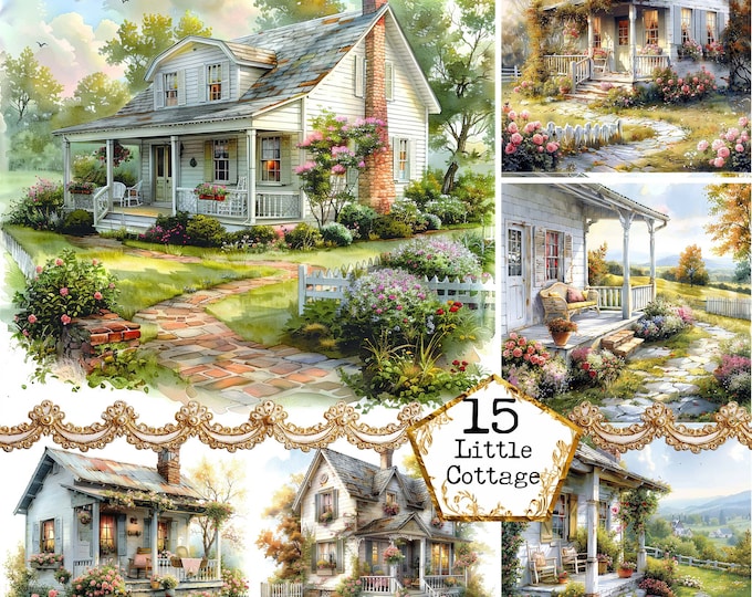 Watercolor Caravan Clipart, Camping Trailer Graphics, Vintage Camper ...