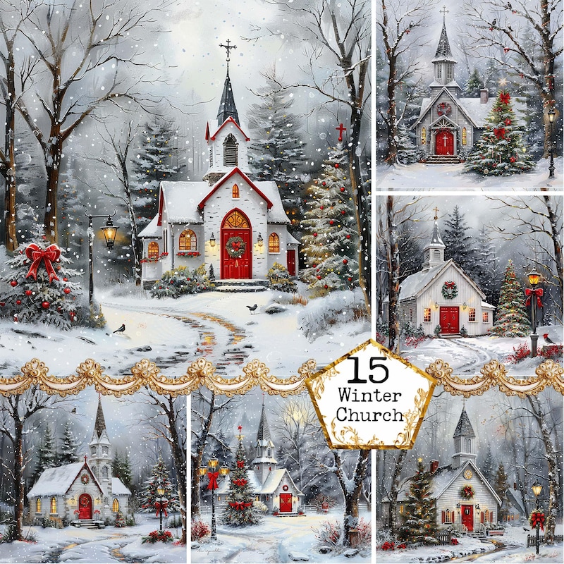 Chapel Rice Paper - Etsy