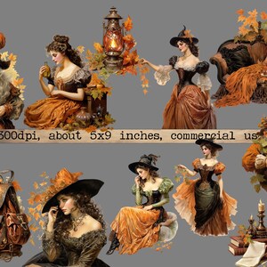BIG Autumn Clipart Bundle Retro Autumn Clipart Autumn Which Cozy Fall ...