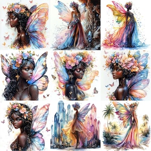 JPEG Chocolate Rainbow Fairy Clipart Fantasy Fairy Magical Diva ...