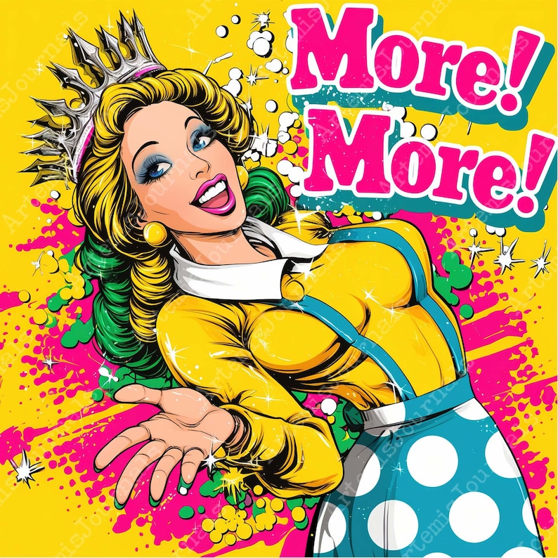 JPEG Sarcastic Girl Retro Comic Style Pop Art Girls Bundle Pop Art Girl ...