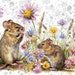 Watercolor Field Mouse Clipart Bundle Cute Mouse PNG Summer Clipart ...