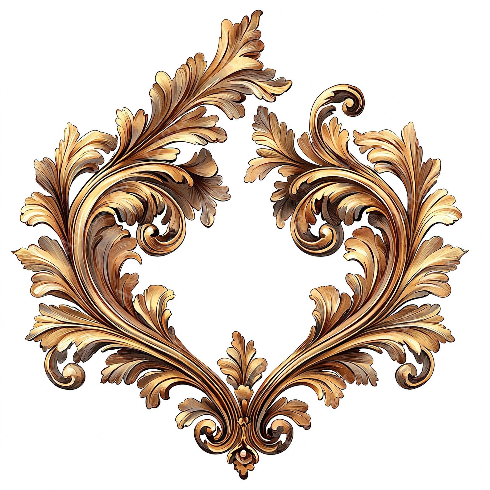 Bronze Corners Clipart Bundle Borders JPEG Ornaments Clipart Vintage ...