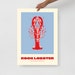 Rock Lobster Print Kitchen Wall Decor Retro Movie Poster Gallery Wall ...