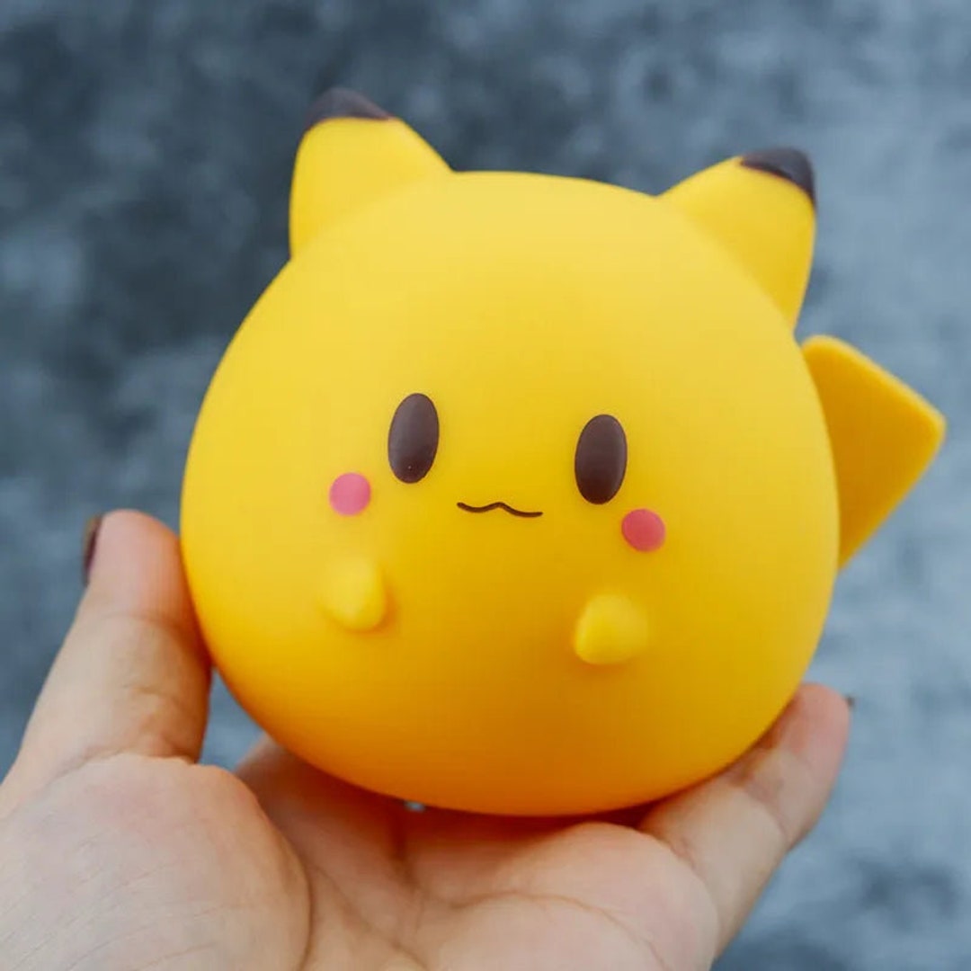 Fat Pikachu Stress Ball Pokemon Kawaii Cute Soft Gifts - Etsy