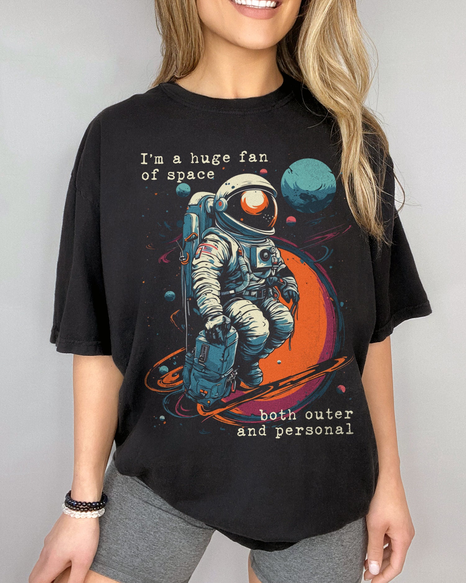 Huge Fan of Space Outer and Personal Shirt, Funny Personal Space Shirt ...