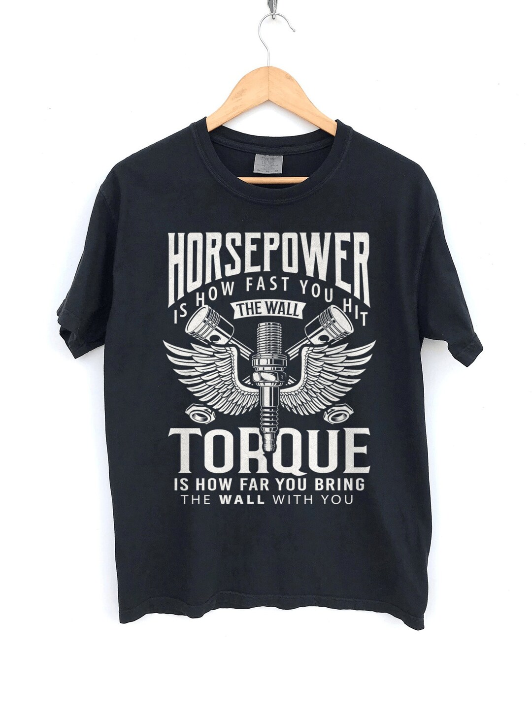 Horsepower Vs Torque Shirt, Motorcycle Merch Shirt, Funny Torque Test ...