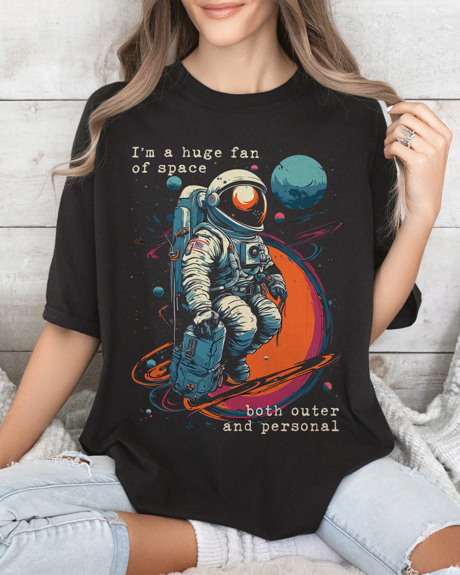 Huge Fan of Space Outer and Personal Shirt, Funny Personal Space Shirt ...