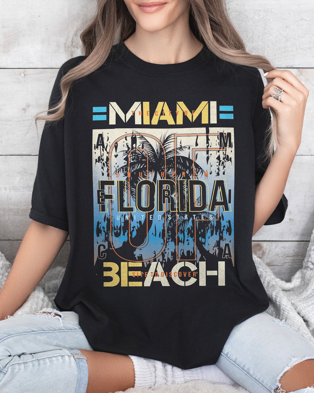 Miami Florida Beach, Forida State Crewneck, Miami Bachelorette Shirts ...