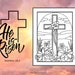 Printable Christian Easter Coloring Pages, Easter Coloring Pages ...